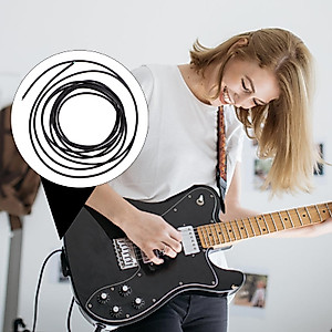 rosenice 4-Conductor Shielded Wire Guitar Circuit Wiring Hookup Wire Pickup Cable