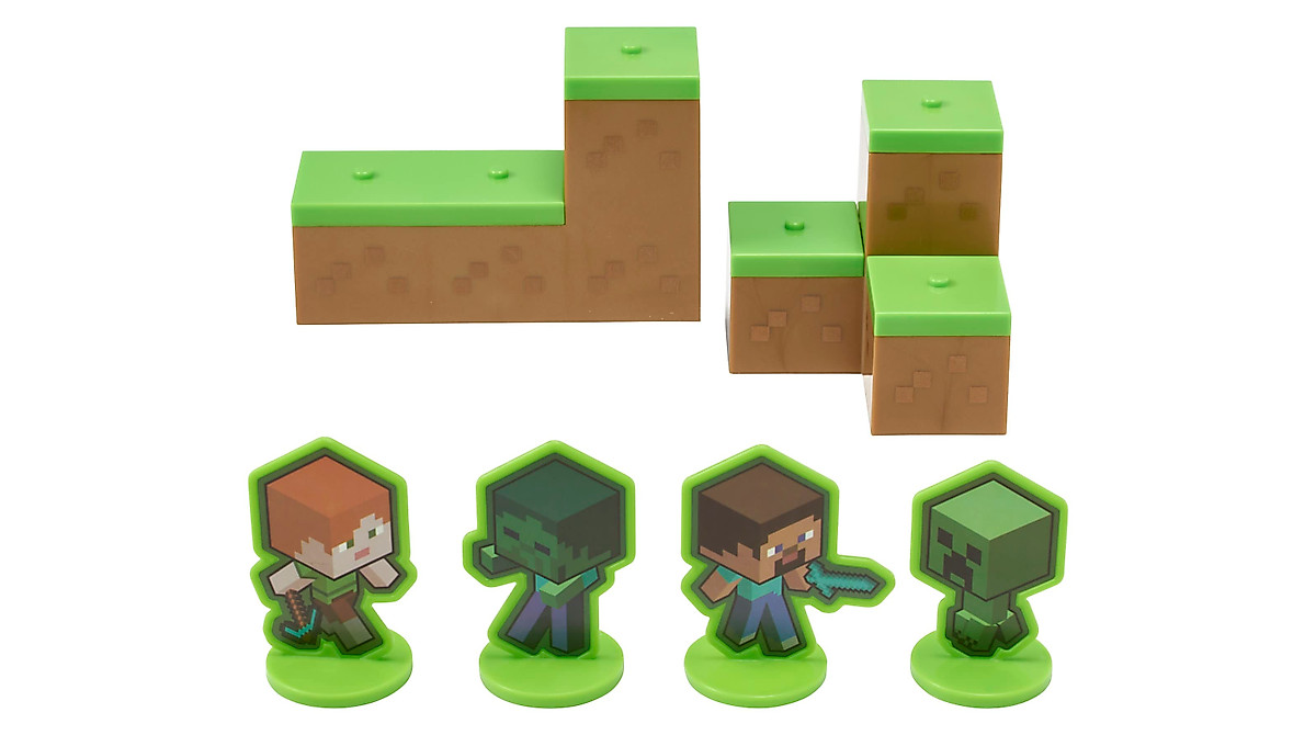 DecoSet Minecraft Cake Topper - 6-Piece Decoration
