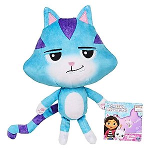Gabby's Dollhouse, 8-inch Pandy Paws Purr-ific Plush Toy, Kids Toys for Ages 3 and up