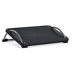 Mount-It! Tilting Footrest Under Desk | Ergonomic Office Foot Rest Adjustable | Computer Desk Foot Support | Large Platform Elevated Office Footrest