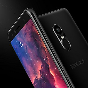 BLU Pure View -32GB +3GB RAM, 5.7” HD+ 18:9 Display Smartphone with Dual Front Selfie Cameras -Black
