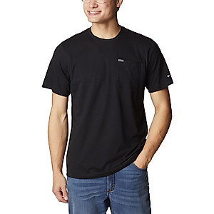 Columbia Men's Thistletown Hills Pocket Tee, Black, XX-Large