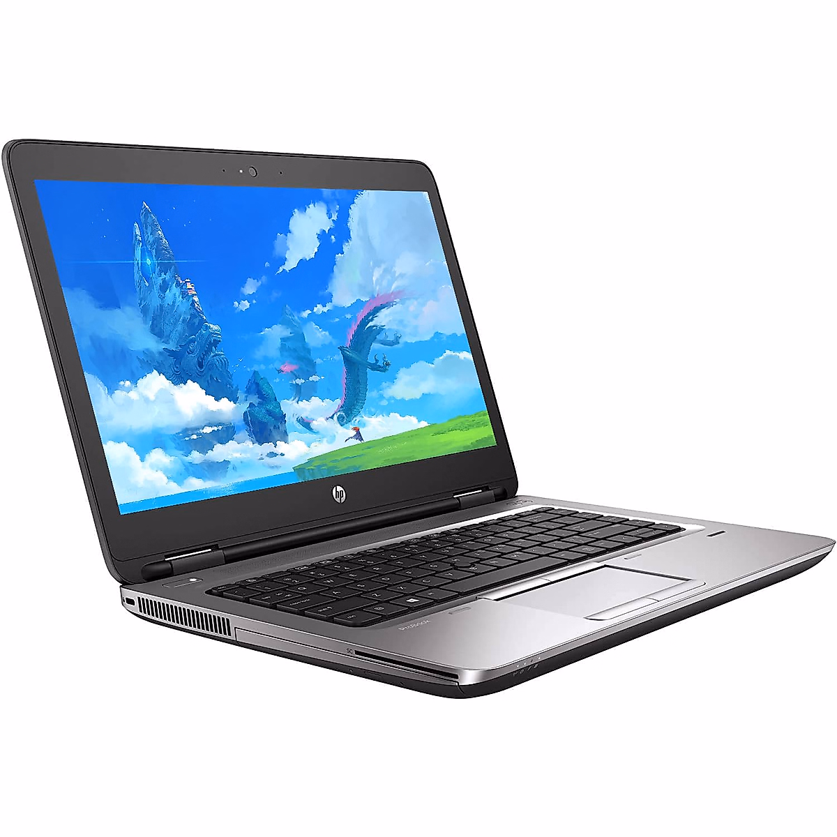 HP ProBook 640 G2 14" Anti-Glare Full HD FHD (1920x1080) Business Laptop (Intel Core i5-6300U, 16GB R4 Memory, 256GB NVMe PCIe DDm.2 SSD) Win 10 Pro Professional 64 bit (Renewed)