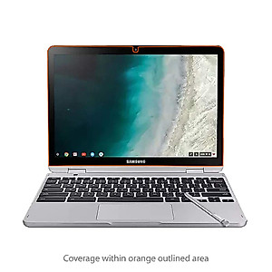 BoxWave Screen Protector Compatible With Samsung Chromebook Plus V2 (Screen Protector ClearTouch Anti-Glare (2-Pack), Anti-Fingerprint Matte Film Skin for Samsung Chromebook Plus V2