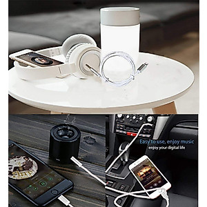 Veetone 2 Pack Aux Cord for iPhone, 3.3ft [Apple MFi Certified] Lightning to 3.5mm AUX Audio Cable Compatible for iPhone 14 13 12 11 XS XR X 8 7 for Home Car Stereo/Headphone/Speaker, Support All iOS