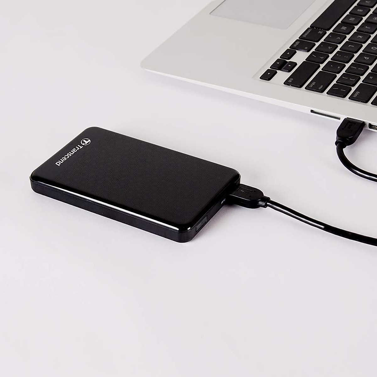 Transcend 1TB StoreJet A3 USB 3.0 Hard Drive (TS1TSJ25A3W) White