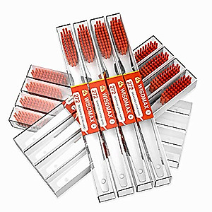 DR PERFECT WISDMAX Toothbrushes Hard Toothbrush for Smoker's Teeth Whitening Pack of 12