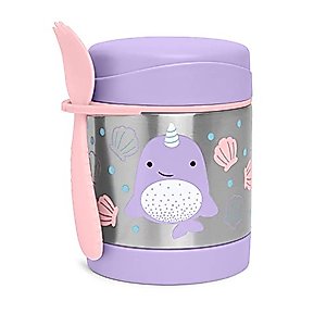 Skip Hop Insulated Baby Food Jar, Zoo, Narwhal