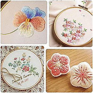 Premium Rainbow Color Embroidery Floss 140 Skeins Per Pack with Cotton for Cross Stitch Threads, Bracelet Yarn, Craft Floss, Aroic Embroidery Floss Set