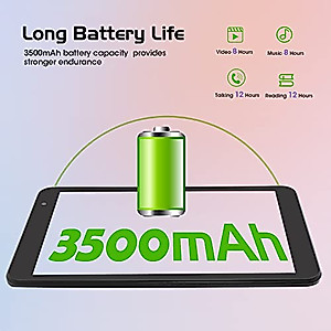 CWOWDEFU HD 8 Inch Tablet 2023 Kids Tablet Android 11 Tabletas 8" HD Display, 32 GB, 2.4G / 5G WiFi Tablette Touchscreen Tablet Computer, Black