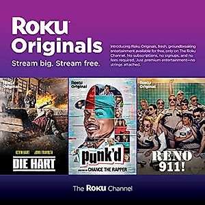 Roku Premiere | HD/4K/HDR Streaming Media Player with Simple Remote and Premium HDMI Cable, Black (Renewed)