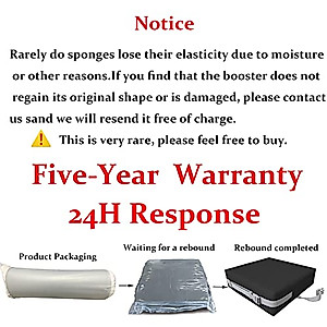 Eiury Booster Seat for Dining Table, PU Anti-Scratch Easy Cleaning Kids Toddler Booster Seat for Table, Portable Increasing Booster Cushion with Non-Slip Bottom and Adjustable Elasticity Straps