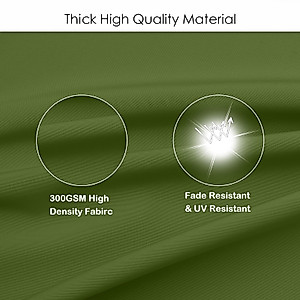 idee-home Chaise Lounge Cushions Outdoor, Lounge Chair Cushions for Outdoor Furniture Thick Comfortable Water Resistant Lounge Patio Replacement Cushion 72in.L x 21in.W x 3in.T