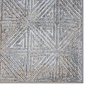 LUXE WEAVERS Florance Collection 86328 Vizon 8x10 Modern Geometric Area Rug