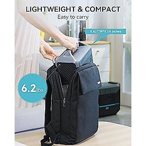 Generator for Camping 300W (600W Surge), DaranEner 179.2Wh/56000mAh LiFePO4 Battery, Fast Charging Solar Power Station with 3 Input/6 Output Ports, 110V Pure Sine Wave 2 AC Outlets, Power Bank for Out