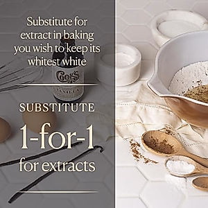 Cook’s, Pure Vanilla Powder, World’s Finest Gourmet Fresh Premium Vanilla, 4.5 oz