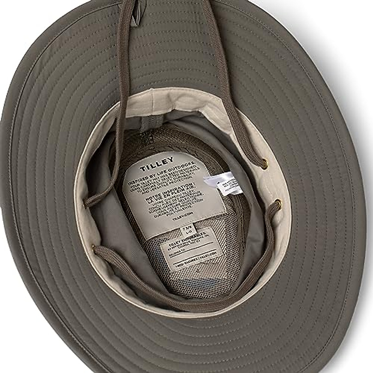 Tilley T4MO-1 Unisex Hiker's Hat (Olive, 7 1/2)