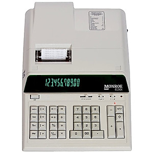 Monroe 8130X Heavy Duty Printing Calculator for Accounting and Purchasing Professionals