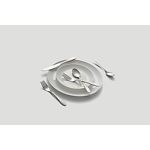 Cambridge Silversmiths Swirl Sand 89-Piece Flatware Set