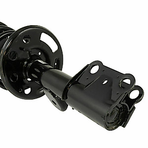 AutoShack Front Complete Struts Coil Springs Assembly Pair Driver and Passenger Side Replacement for 2013-19 Ford Flex Lincoln MKT 2.0L 3.5L 3.7L AWD FWD Without Adjustable Suspension CST272657-658PR