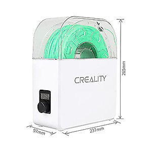 Creality Filament Dry Box Storage Box Keeping Filaments Dry During 3D Printing, Filament Holder, Compatible with 1.75mm, 2.85mm for Creality Ender 3v 2