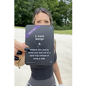 Bad Cards Fore Good Golfers | Interactive Golf Card Game | More Fun and Exciting | Intensify Golf Game with Friends for Good and Bad Golfers | 107 Playing Cards