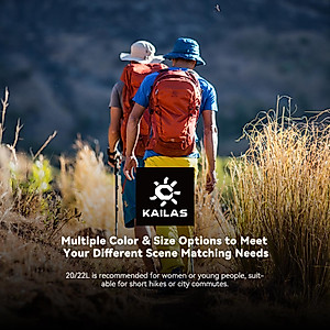 Kailas 20L Hiking Daypack Lightweight Backpack Waterproof Camping Backpack for Outdoor Sports