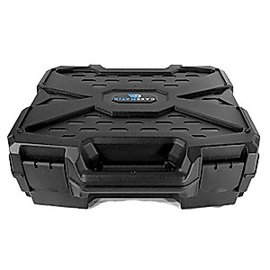 CASEMATIX Travel Case Bag Compatible with PlayStation 4 Slim 1TB Console and Accessories such as Controllers, Games, Cables, Will Not Fit Other PS4 Models, Includes Case Only