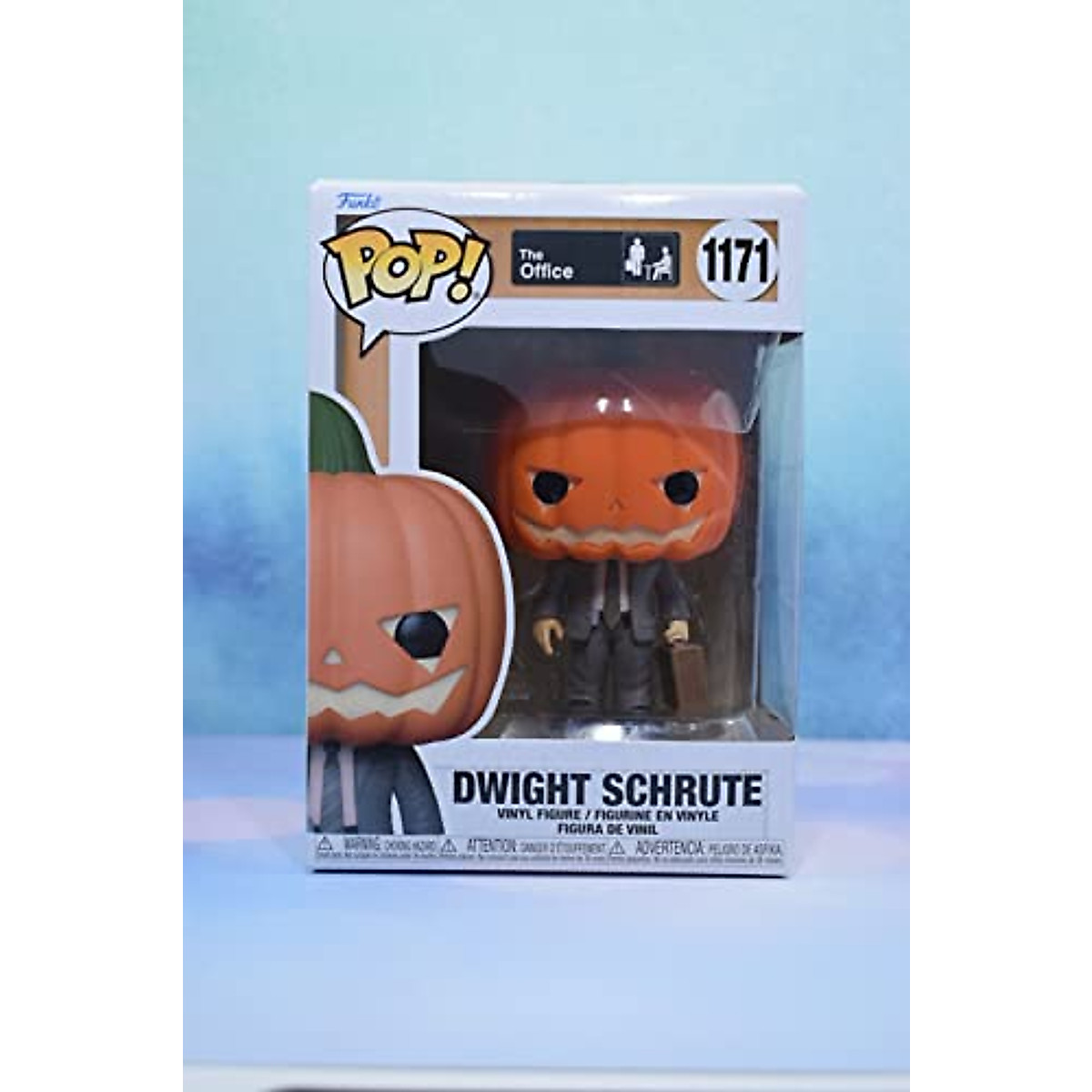 Funko POP TV: The Office - Dwight with Pumpkinhead, Multicolor (57393)