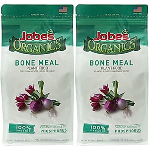 Jobe's Organics Bone Meal Fertilizer, 4 lb - 2 Pack