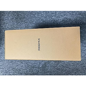 Reemix 4-Slice Belgian Waffle Maker, 3 Browning Levels with Nonstick Square Waffler Iron Plates, 1200 Watts, Compact Design for Easy Storage, Stainless Steel/Black, 120V