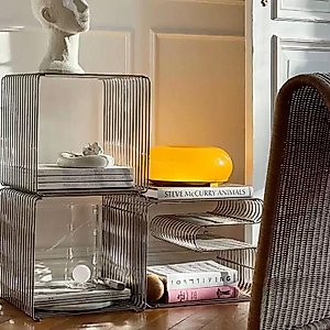 Modern Minimalist Metal Floating Shelf | Versatile Wall Bookshelf, Nightstand & Art Display | No Assembly Needed for Home or Office