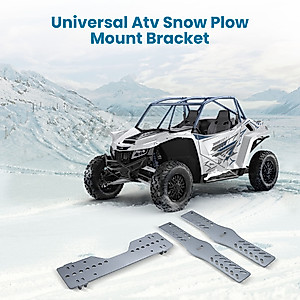 maXpeedingrods 105745 Universal ATV Plow Mount Snow Plow Brackets