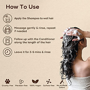 Botanic Hearth Biotin Shampoo - 16 fl oz - Promotes Thicker, Fuller Hair - Hydrating & Nourishing Formula for Stronger Hair Growth - Sulfate-Free, Paraben-Free, Safe for All Hair Types