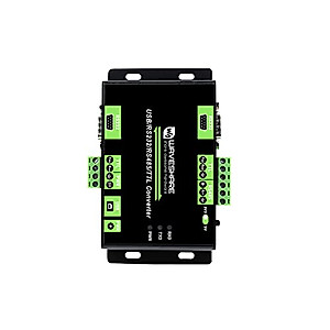 waveshare Industrial Isolated Multi-Bus Converter USB / RS232 / RS485 / TTL Communication Between Different Buses