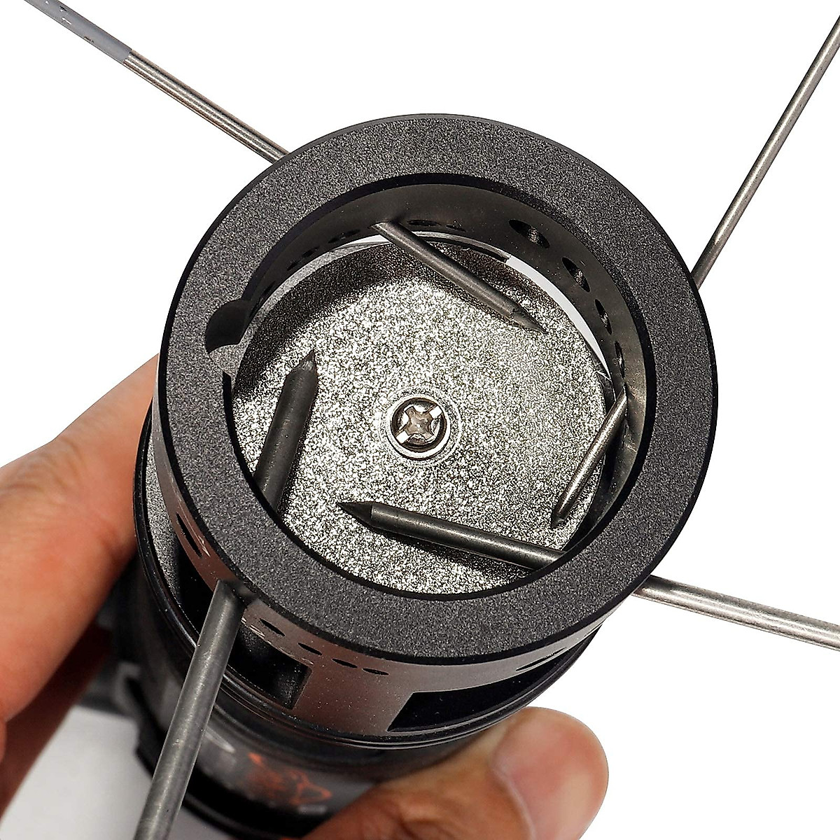 3mirrors ALUMINUM Tungsten Electrode Sharpener Grinder Head TIG Welding Tool 24 Guides, 24 Multi-Angle & Offsets, Full-featured Tool w/Dust Housing, Healthy Version