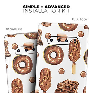 DesignSkinz Yummy Galore Bakery Treats v2 Protective Vinyl Decal Wrap Skin Cover Compatible with The Samsung Galaxy S20 (Screen Trim & Back Glass Skin)