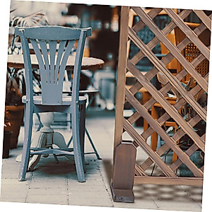 SEWOART Solid Wood Screen Base Fences Thickened Divider Base Screen Divider Feet Room Dividers Stand Wear-Resistant Divider Bracket Room Screen Clips Room Divider Stand Fence Base Wooden