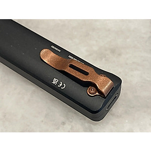 Copper Steel Pocket Clip For Streamlight Wedge 88810 88811 XT 88812 Flashlight