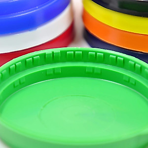 Keep Your Beverages Fresh and Spill-Free with Our BPA-Free Soda Pop Can Covers - Made in USA, Sold by Vets - Get 8 Colorful Covers per Order!