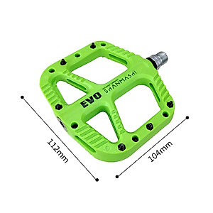 Mtb Pedals Bike Pedals Bike Accesories Mountain Cycle Accessories Bike Pedal Bicycle Accessories Cycling Accessories Bike Accessories green,free size