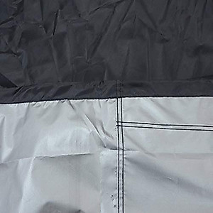 UCARE Patio Table Cover Rectangular Waterproof 210D Oxford Protection Garden Table Covers Dustproof Patio Furniture Covers for Garden Outdoor Indoor (84x52x29in/ 213x132x74cm)