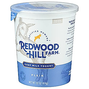 Redwood Hill Goat Milk Yogurt, Plain, 32 oz