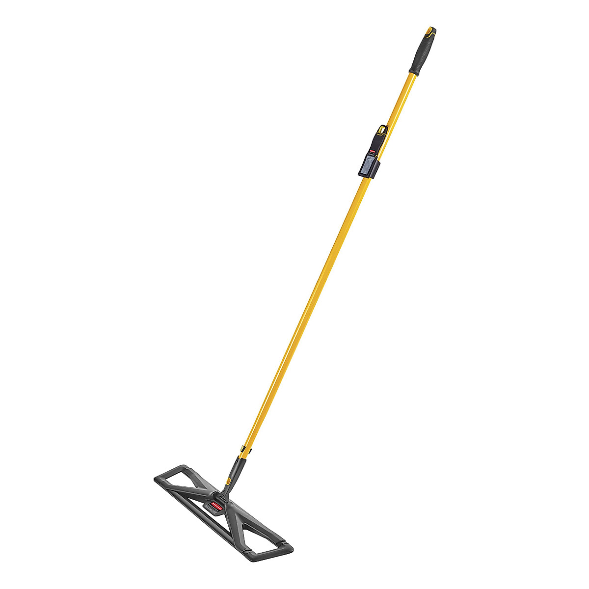 Rubbermaid Commercial Products Maximizer Quick-Change Fixed Dust Mop Handle, Yellow (2018823)