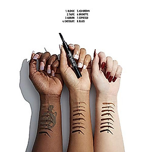 NYX PROFESSIONAL MAKEUP Dip, Shape, Go! Longwear Eyebrow Kit - Ash Brown