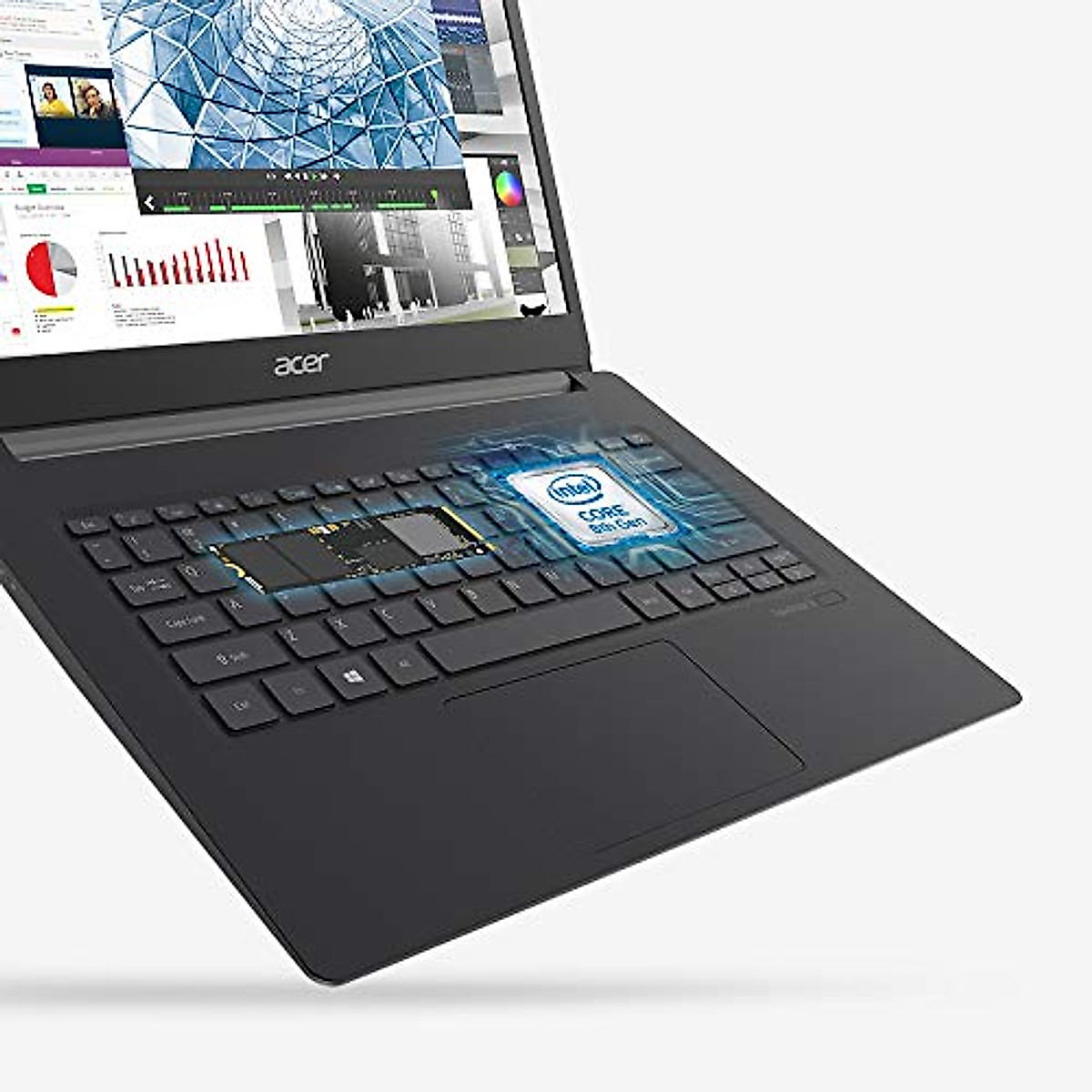 Acer TravelMate X5 TMX514-51T-72KH, 14" Full HD IPS Touch, 8th Gen Intel Core i7-8565U, 16GB DDR4, 512GB SSD, Bio-Protection Fingerprint Reader, TPM 2.0, Windows 10 Professional