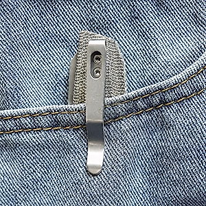 Kizer Genie 154CM Steel EDC Knife 3.39 Inches Blade Green Micarta Handle Folding Pocket Knife Thumb Hole Openers V4545C1