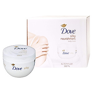 Dove Silky Nourishment Body Cream 300ml - 4 Pack