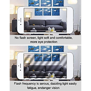 Vinaco E12 LED Bulb, 2 Pack E12 Candelabra Bulb 40 Watt Warm White 3000K, High Brightness 400LM & 25000+ Long Lifespan E12 Bulb, E12 Candelabra Base, E12 Light Bulb Great for Ceiling Fan Light Bulb