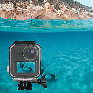 Touchscreen Waterproof Housing Case for GoPro MAX 360 Diving Protection Underwater Dive Cover for Go Pro Max Camera Accessories
